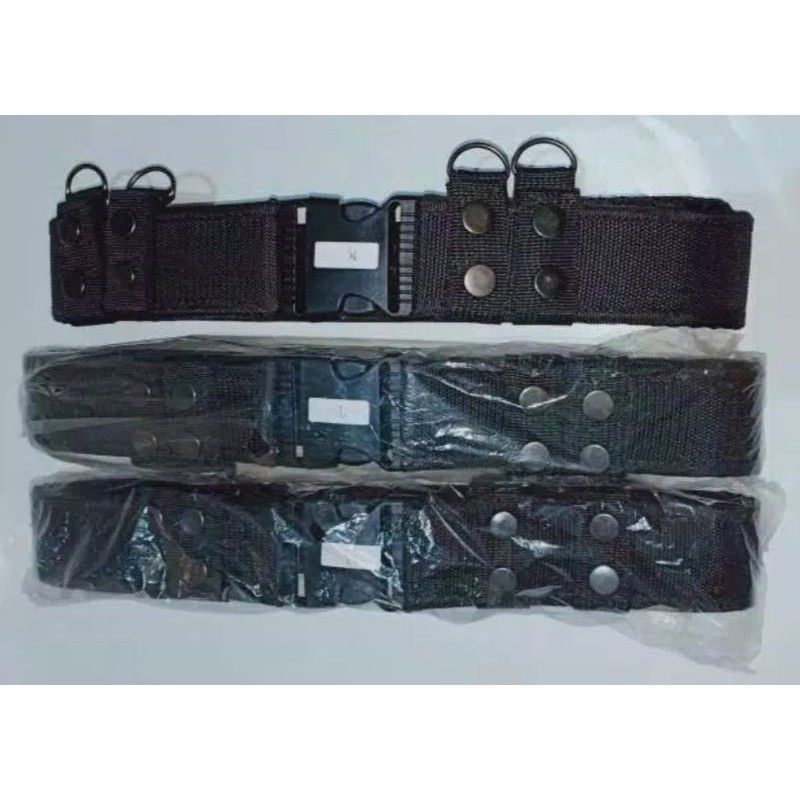 Jual SABUK KOPEL KLIK KOPEL LAPANGAN LINMAS SATPAM BANSER POLRI TNI ...