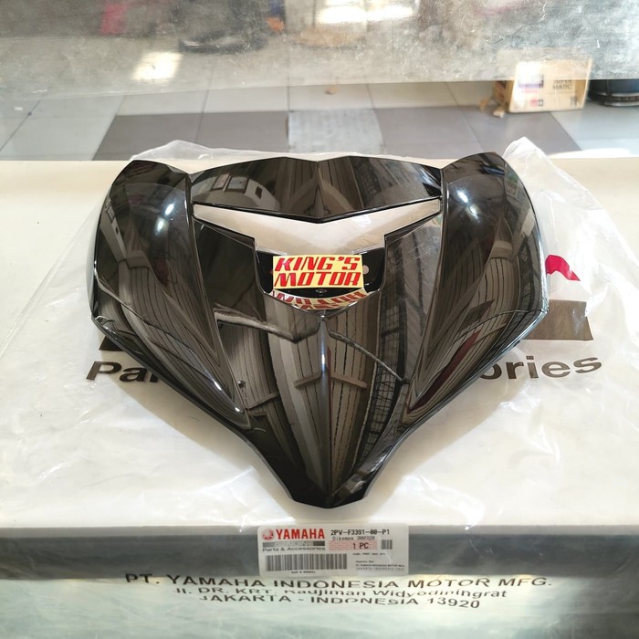 Jual PANEL FRONT, TAMENG DEPAN JUPITER MX KING HITAM GLOSSY (2PV-F3391 ...