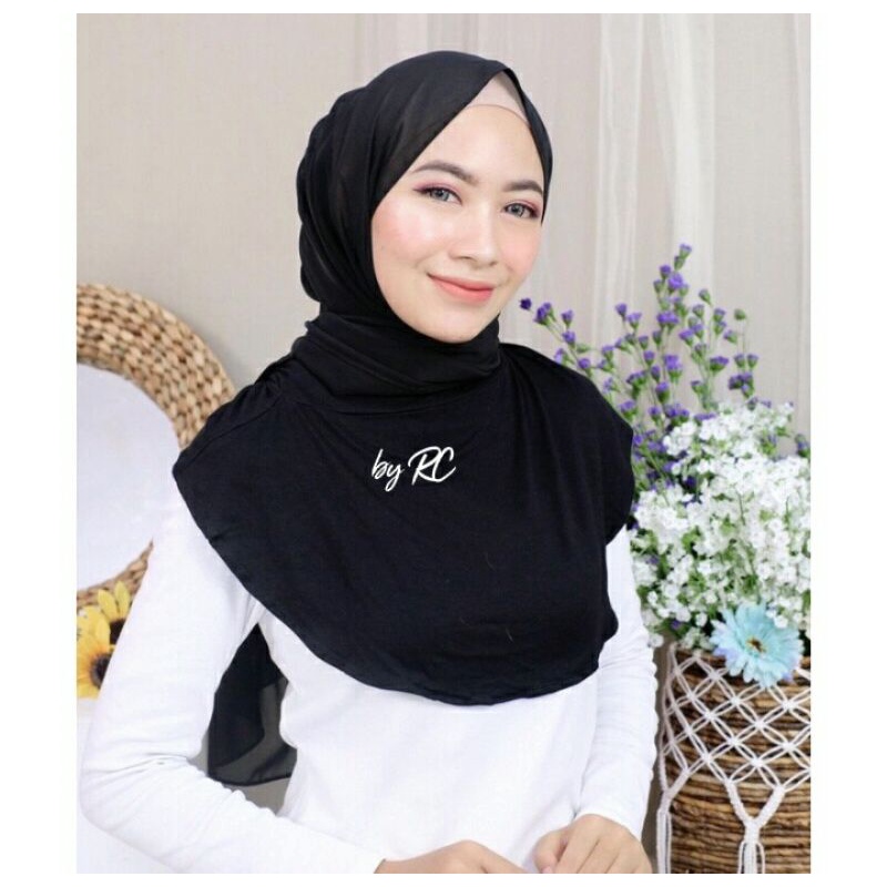 Jual Manset Leher Hijab Dalaman Spandek Kaos | Shopee Indonesia