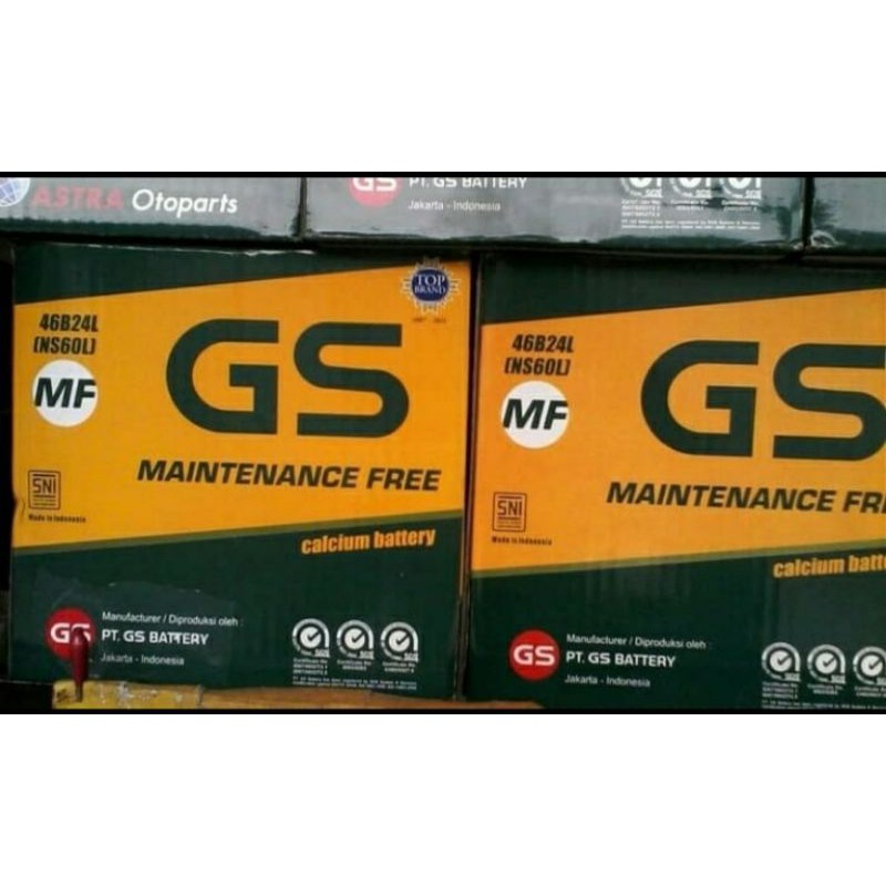 Jual Aki Mobil Suzuki Ertiga, Grand Livina, Nissan Evalia GS Astra MF NS60L Aki Kering | Shopee ...