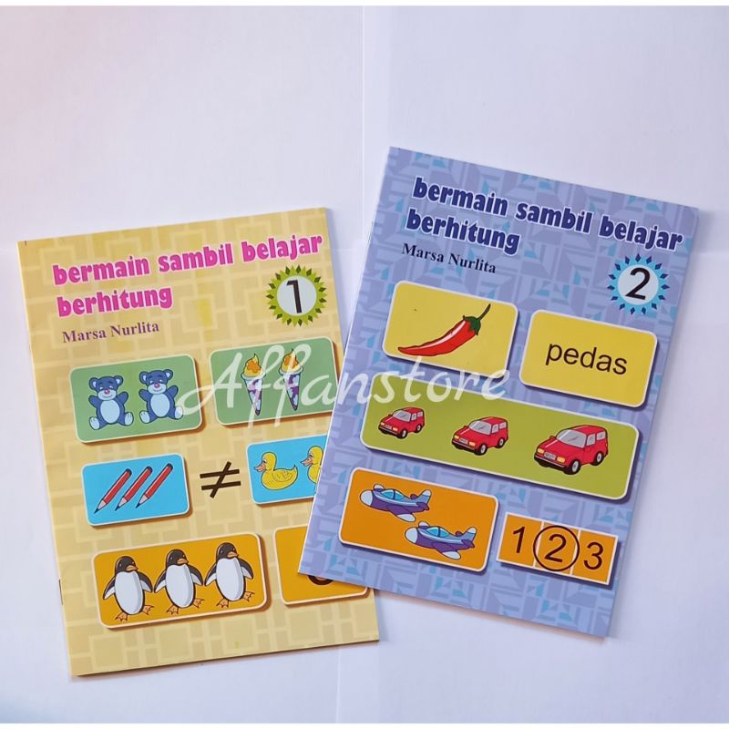 Jual Buku Bermain Sambil Belajar Berhitung Jl. 1 Dan 2 Rcs | Shopee Indonesia