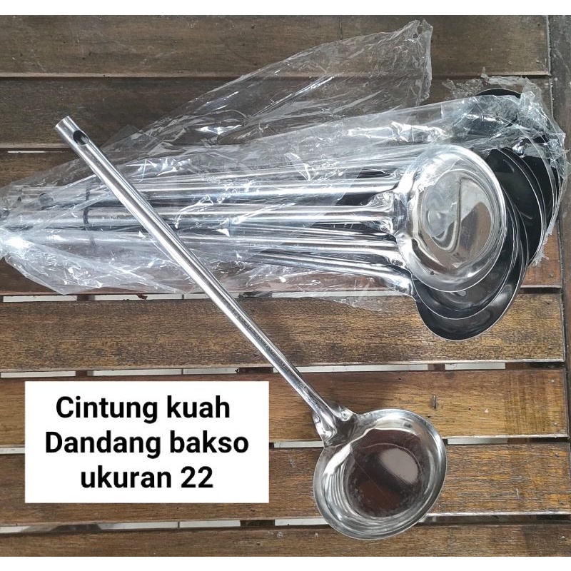 Jual sendok kuah untuk dandang bakso 22 | Shopee Indonesia