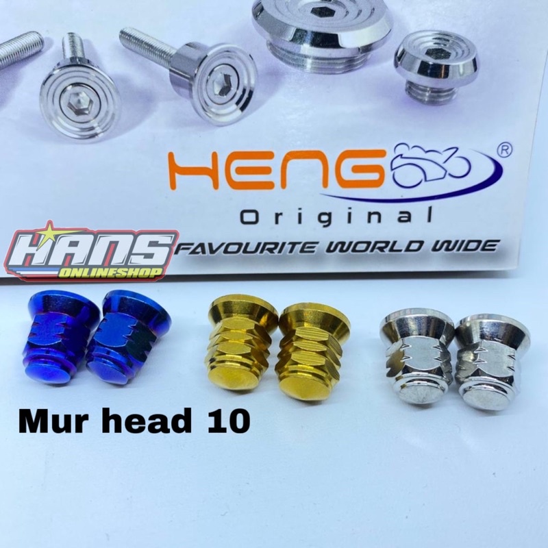 Jual MUR HEAD / MUR TUTUP PROBOLT MODEL STANDAR UKURAN 10 HENG THAILAND ...