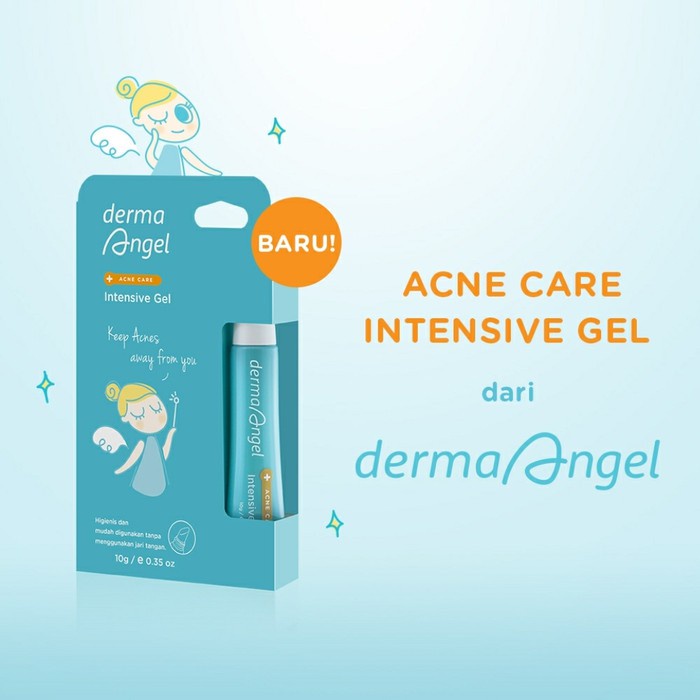 Jual DERMA ANGEL Acne Care Intensive Gel 10G | Shopee Indonesia