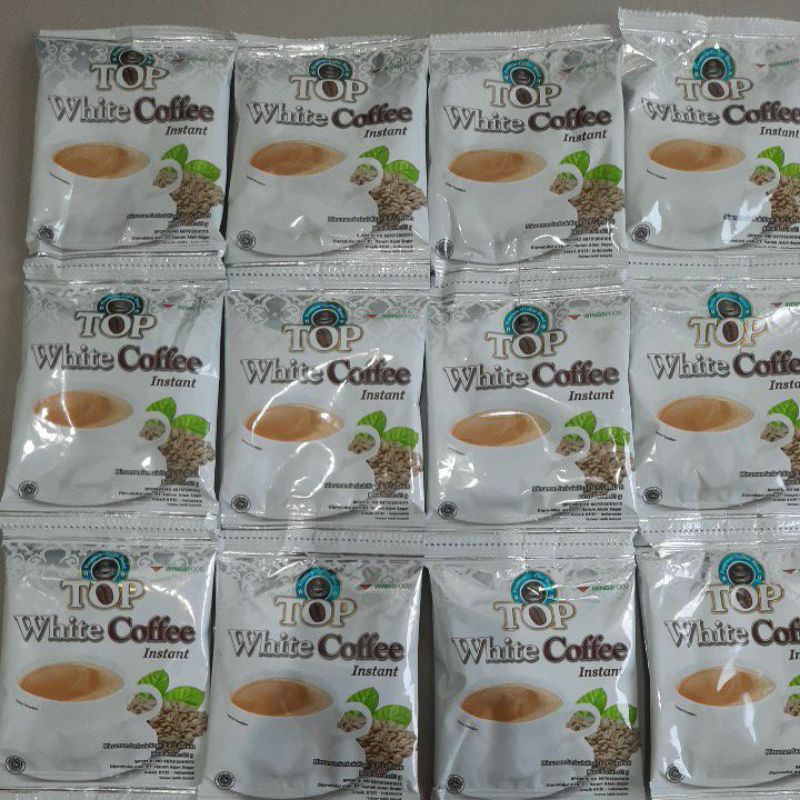 Jual TOP KOPI WHITE RENTENG (12 pc) | Shopee Indonesia