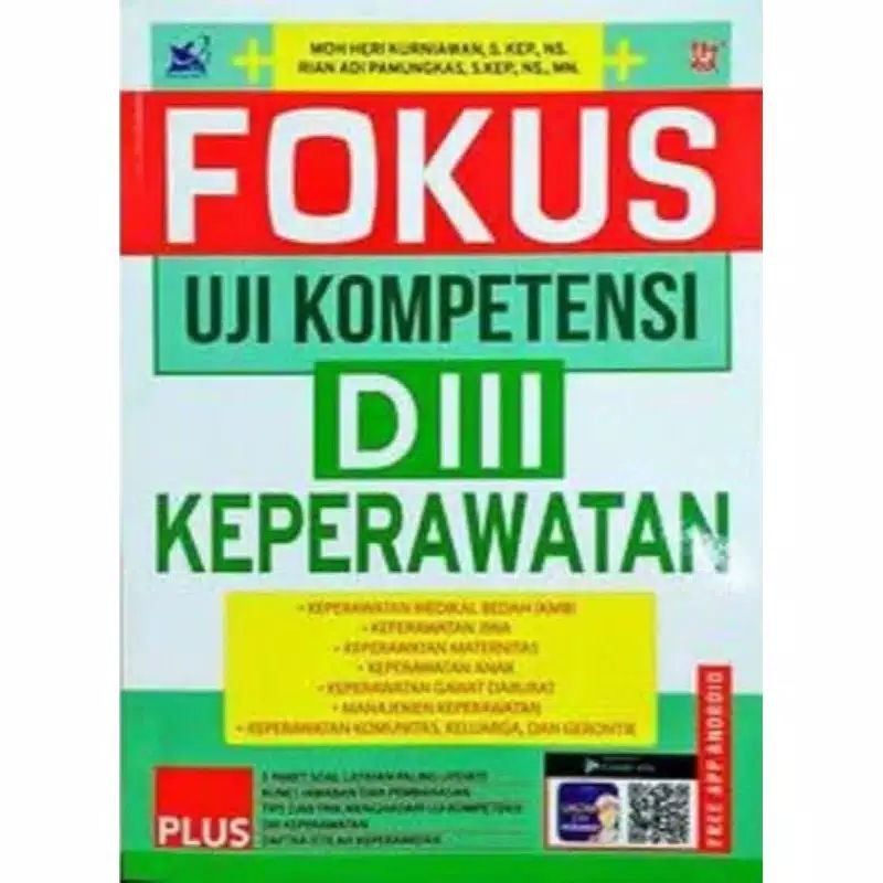 Jual BUKU UKOM FOKUS UJI KOMPETENSI D3 PERAWAT KEPERAWATAN INDONESIA ...