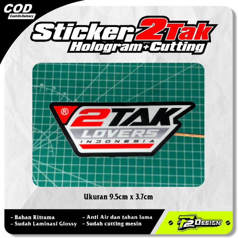 Jual sticker 2 tak terbaru / sticker two stroke viral / sticker bebek ...