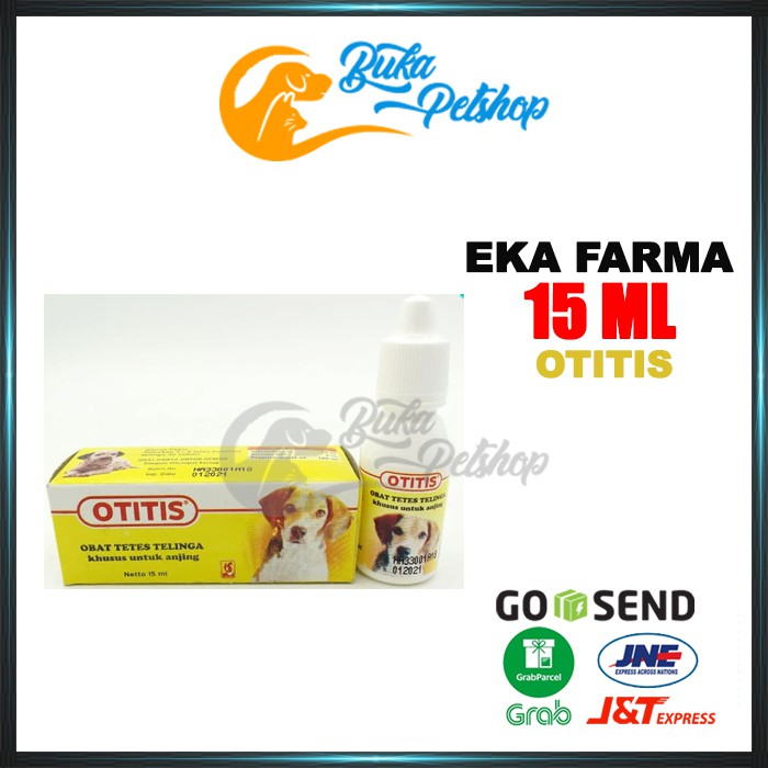Jual Obat Telinga Anjing EKA FARMA OTITIS 15ml | Shopee Indonesia