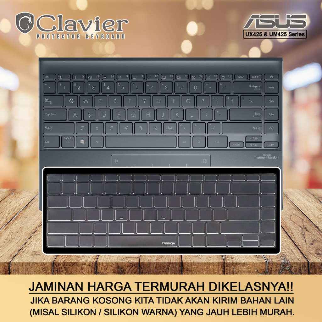 Jual Keyboard Protector Cover Asus ZenBook 14 UM425 UM425I UM425IA ...