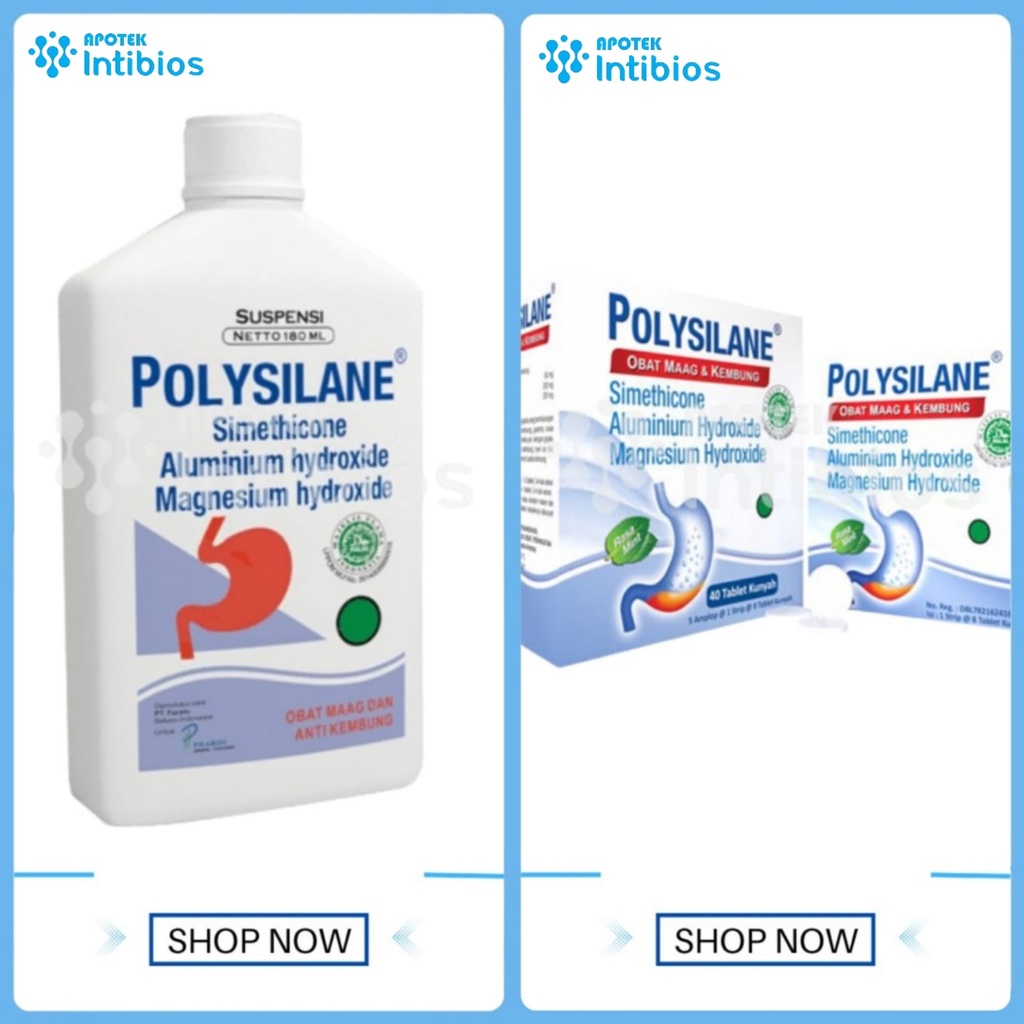 Jual Polysilane Syrup / Polysilane Tablet Kunyah (Chew) | Shopee Indonesia