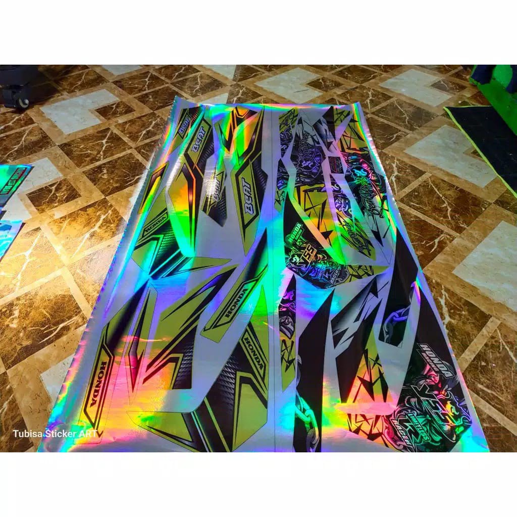 Jual Sticker Striping Motor Honda Beat Fi/Beat Street Custom Bahan ...