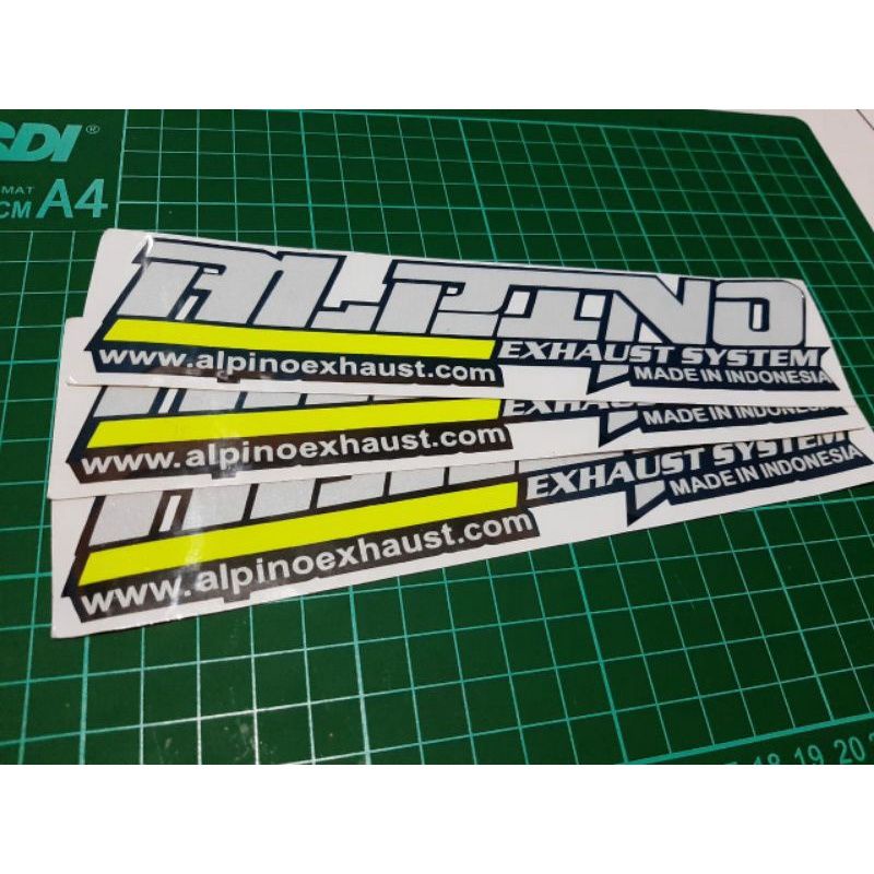 Jual Stiker Alpino / Stiker Kaca Belakang Mobil / Stiker Mobil Anak ...