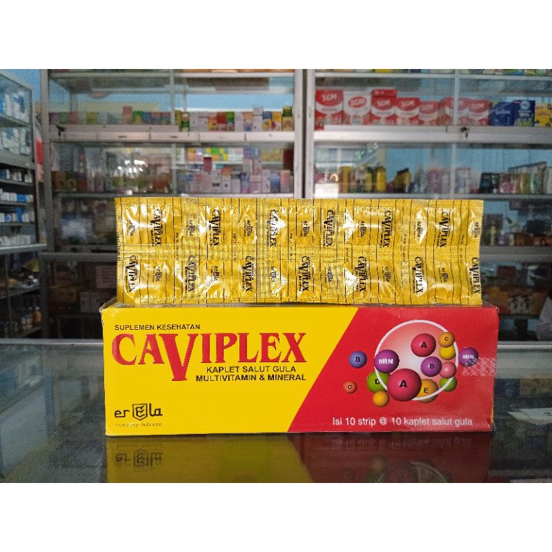 Jual CAVIPLEX TABLET ISI10 | Shopee Indonesia