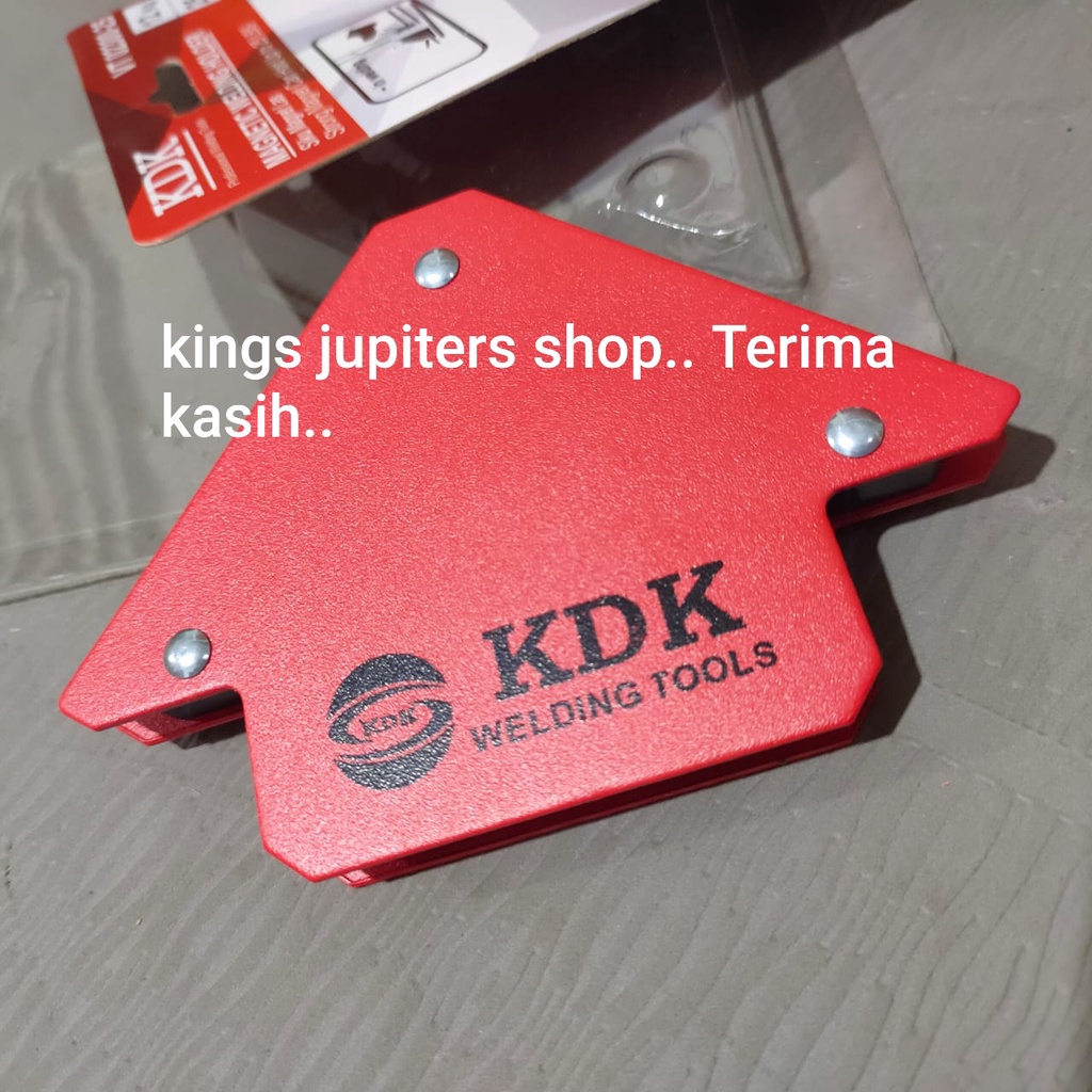 Jual 3IN 2IN MAGNET SIKU LAS KDK atau SIKAT KAWAT BAJA 6 BARIS welding ...