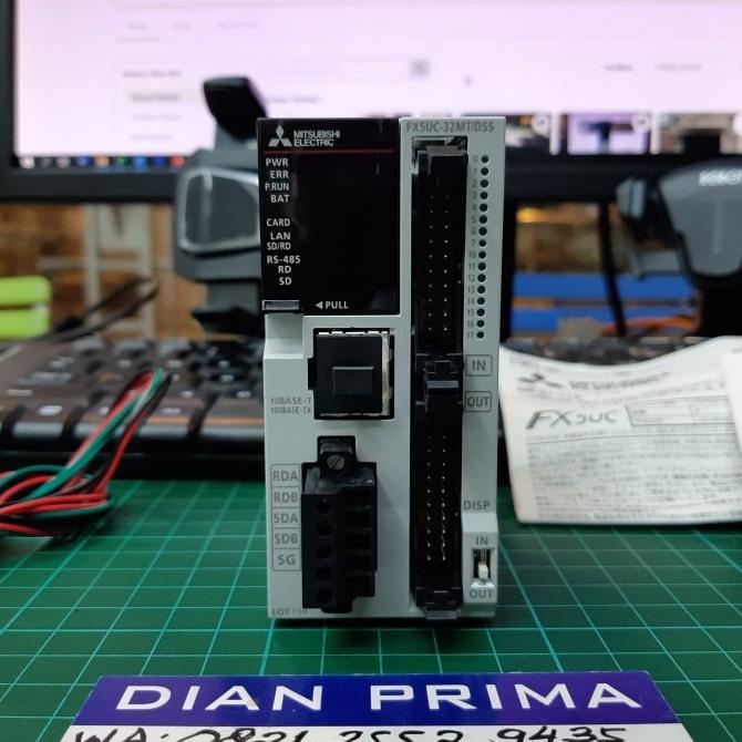 Jual Mitsubishi Cpu Module Fx5Uc-32Mt/Dss Plc Melsec Iq-F 24Vdc ...