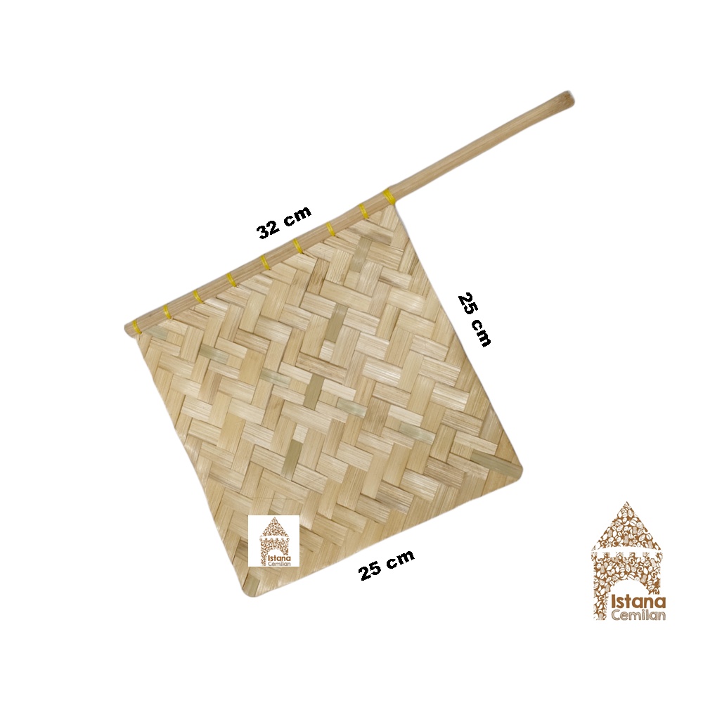 Jual Kipas Tangan Anyaman / Hihid Sate / Satay Tahun Baru 25 cm ...