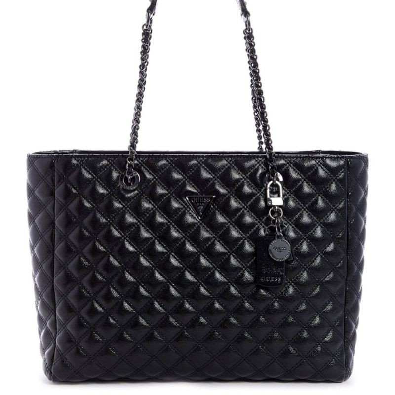 Jual Guess Cessily Quilted Bag Original / Guess Cessily Tweed Bag ...