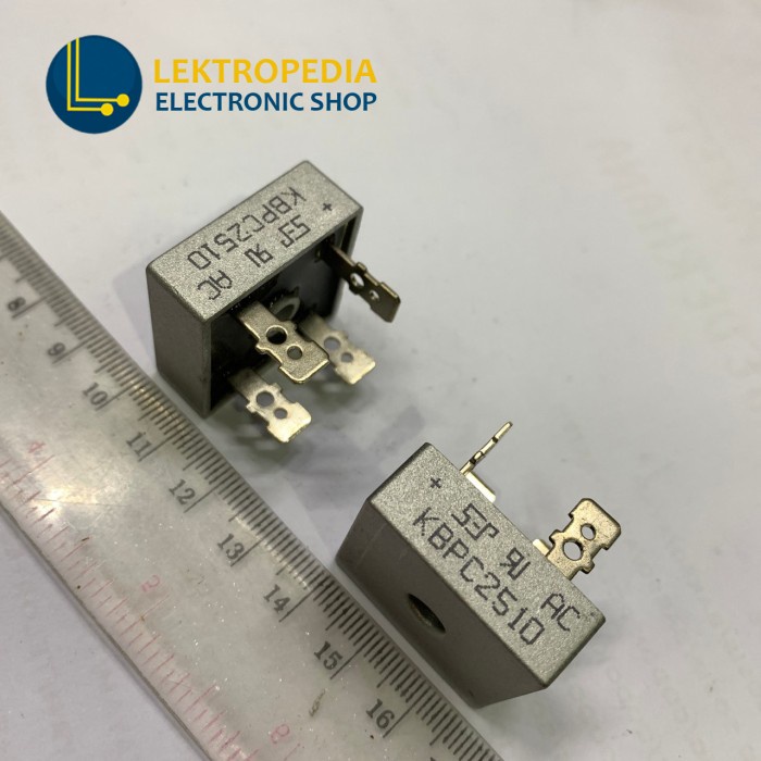 Jual Dioda MIC 25A 1000V 2510 KBPC2510 Kotak Diode Bridge Rectifier ...