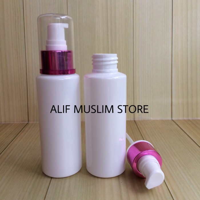 Jual BOTOL RF 100 ML DOVE PUMPLOTION NECK PINK | Shopee Indonesia