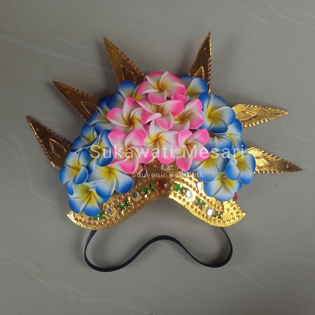 Jual Mahkota Tari Bali Bunga Spons Hiasan Karnaval Dancing Crown ...