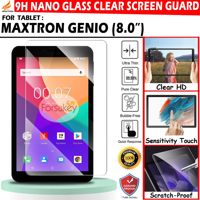 Jual Maxtron Tablet Tab Genio 8 8.0 In Inc Inci Inch Tempered Glass ...