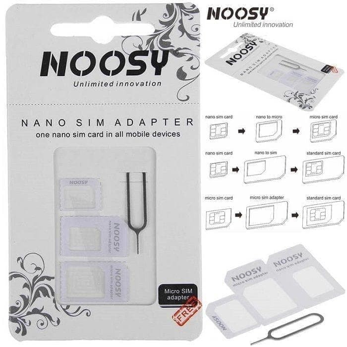 Jual NOOSY NANO SIM ADAPTER / NOSI EJECTOR / MICRO SIM CARD / NOSY ...