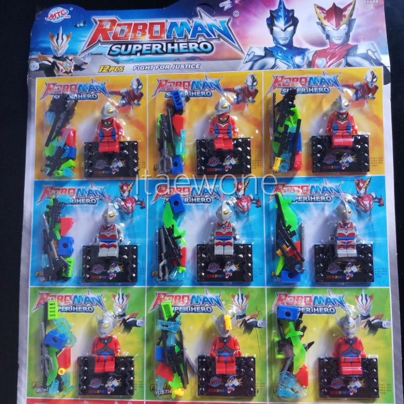 Jual mainan brick roboman 1pcs |Ut | Shopee Indonesia