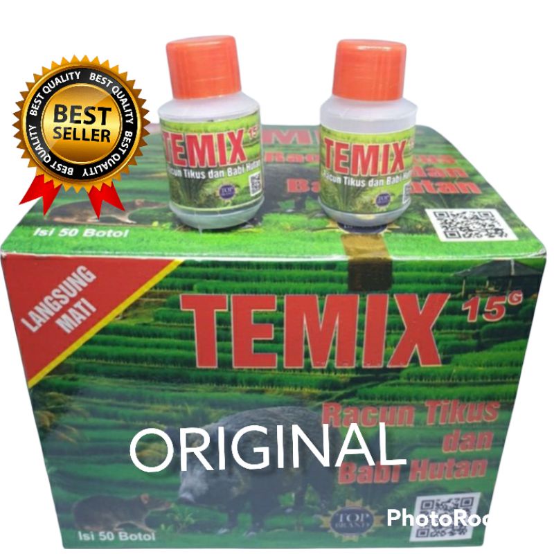 Jual RACUN TIKUS TEMIK TEMIX Langsung Mati/Racun Babi Hutan Temix Asli ...