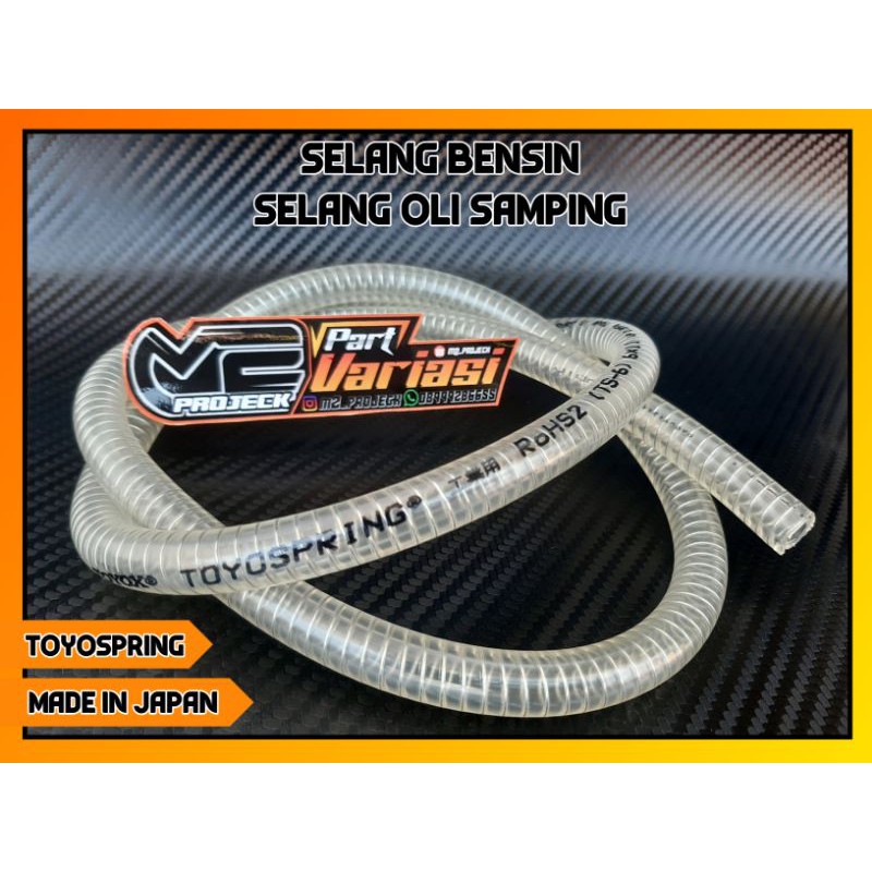 Jual Selang bensin Selang Oli Samping Merk TOYOX TOYOSPRING Made In ...