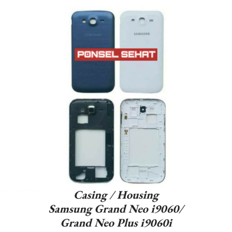 Jual Housing Casing Samsung Grand Neo i9060 / Grand Neo Plus i9060i | Shopee Indonesia
