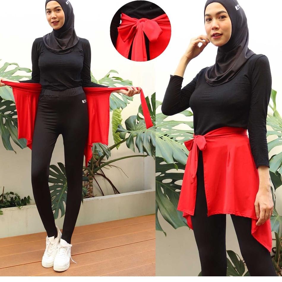 Jual Model Baru.. Hitjab - Booty Cover Rok Penutup Pinggul Pantat Senam ...