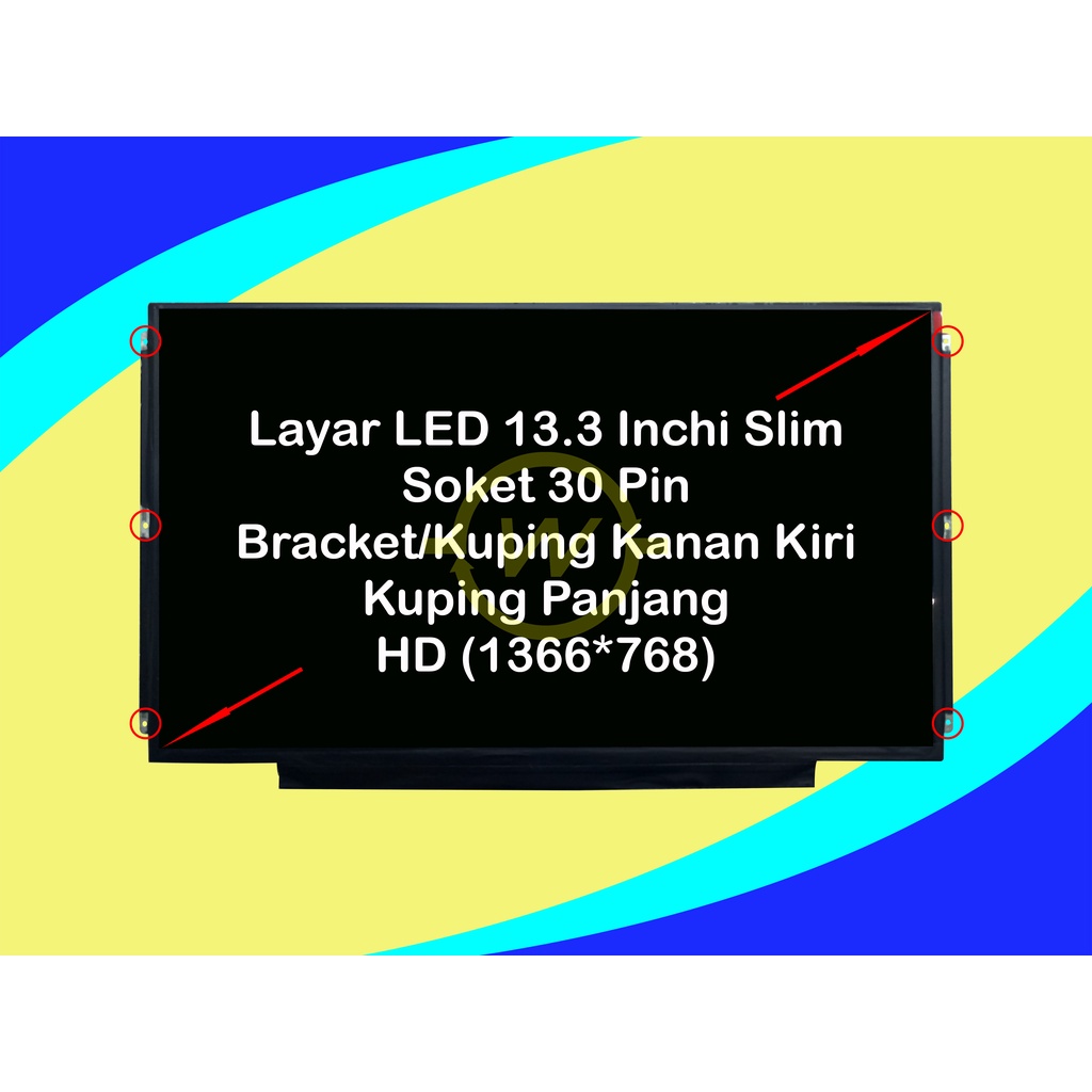 Jual Layar LED LCD Laptop Dell Latitude 13 3340 Series HD | Shopee ...