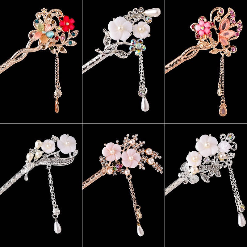 Jual Hairpin classic hairpin palace retro hairpin Korean hair ornament ...