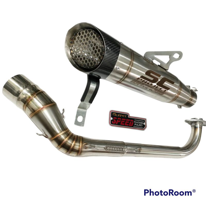 Jual Knalpot SC Project AEROX NMAX VARIO 15O PCX 150 160 BEAT SCOOPY ...