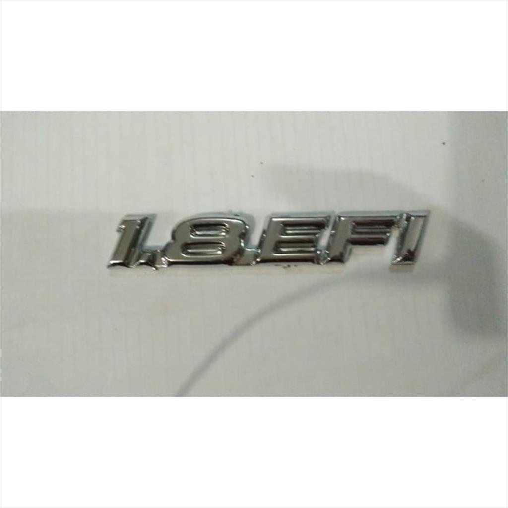 Jual Emblem Logo Sticker Tempelan Tulisan 1.8 EFI Kijang 7K Kapsul 8.4 cm | Shopee Indonesia