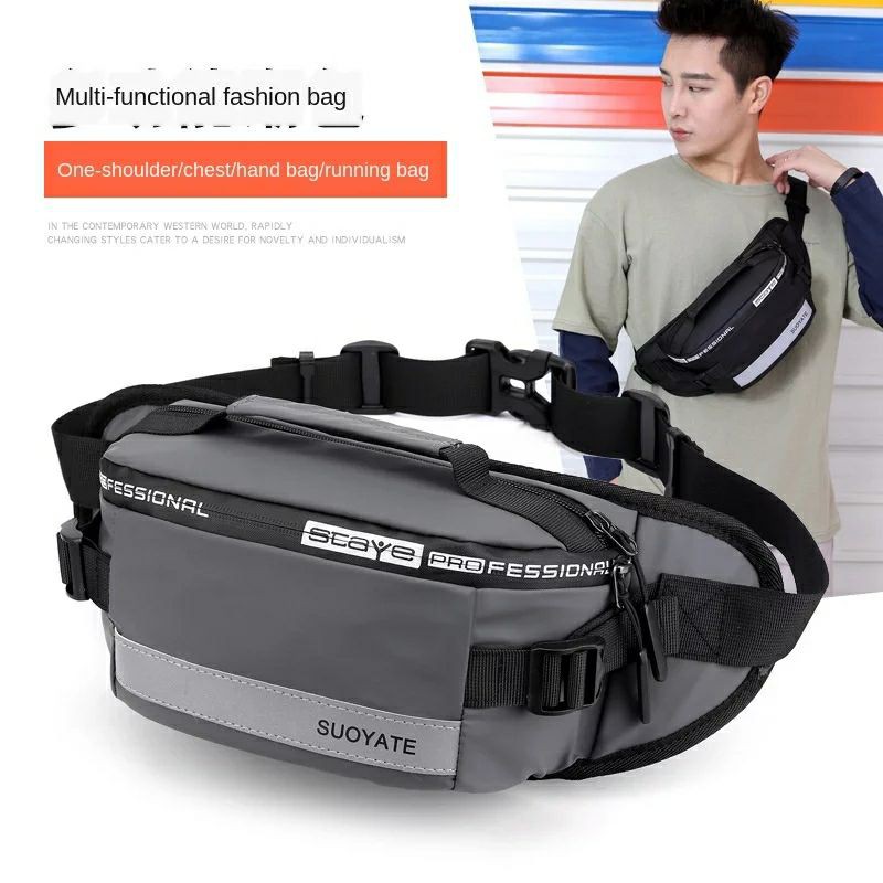 Jual Fashion Bag Korean Style Outfit Tas Selempang Pria Tas Waist Bag ...