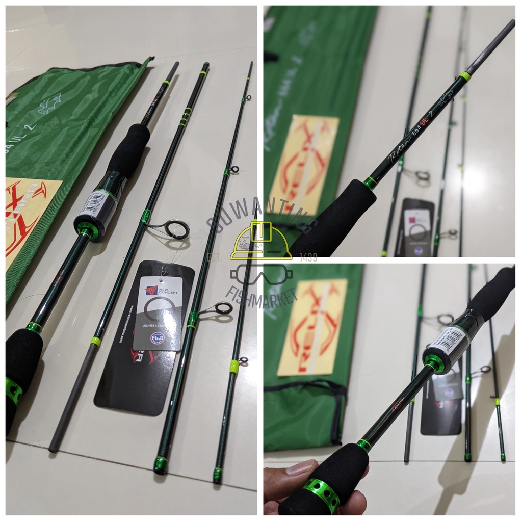Jual JORAN RELIX NUSANTARA ROTAN 664 UL Gen 1 n 2 TRAVEL ROD Spinning ...