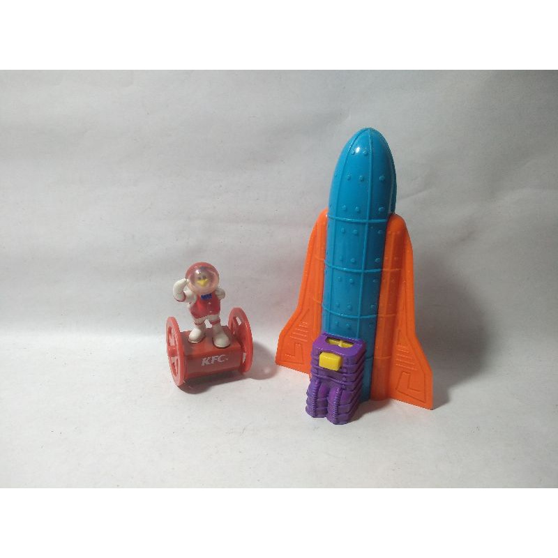 Jual Mainan Pesawat Roket Rocket Maskot KFC Chaki Chicky Kids Meal ...