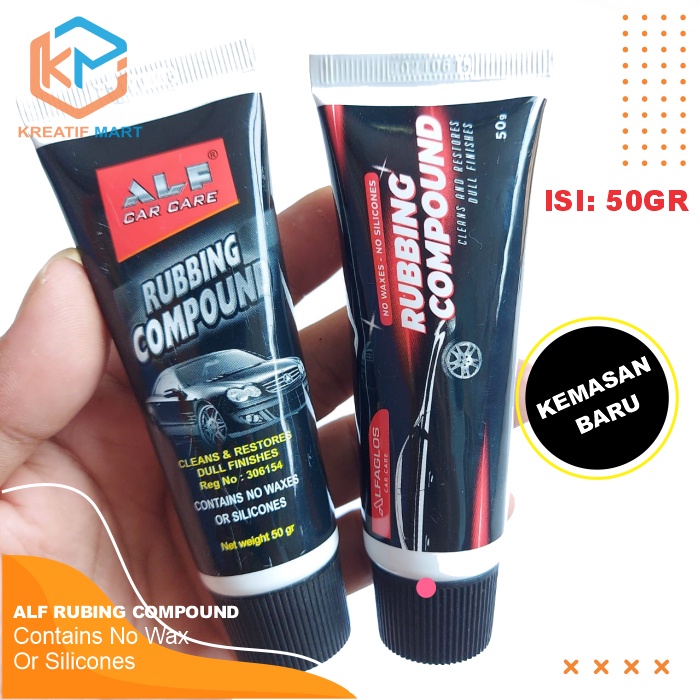 Jual ALF Rubbing Compound Kompon Penghilang Lecet Baret Halus Mobil ...