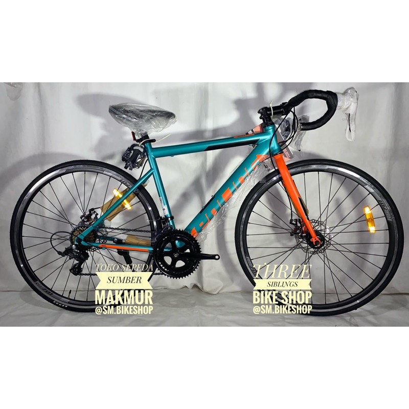 Jual SEPEDA BALAP ROAD BIKE ELEMENT POLICE TORONTO 700c PASTEL BLUE ...