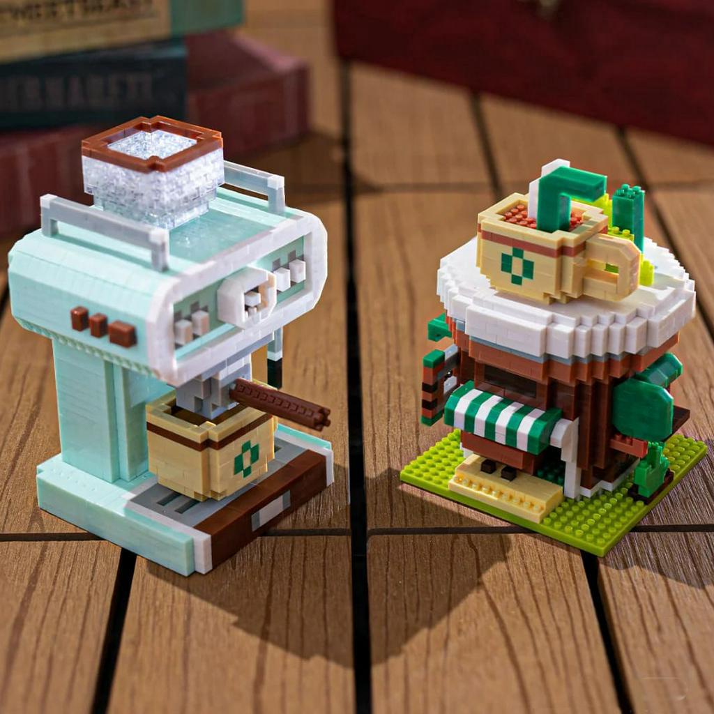 Jual BLOCK CITY NANO BLOCK COFFEE SERIES / MAINAN BALOK BANGUN SUSUN ...