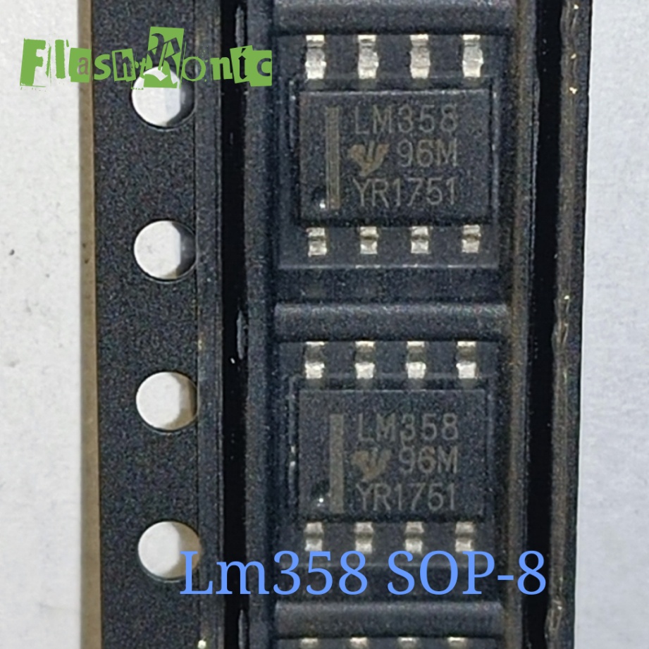 Jual LM358 SMD SOP-8 Dual Op-Amp | Shopee Indonesia