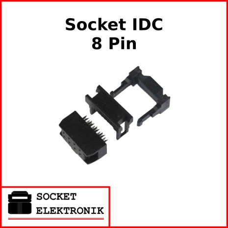 Jual Socket IDC 8P 2x4 Connector IDC 8 Pin | Shopee Indonesia