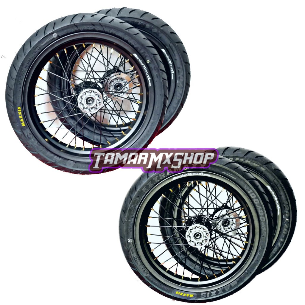 Jual Ban Supermoto PNP Kawasaki KLX 150 L BF G D-Tracker 150 NEW ...