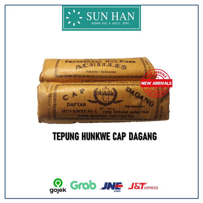 Jual Tepung Hun Kwee Achilles Cap Dagang 150 Gram / Hunkwe Cap Dagang ...