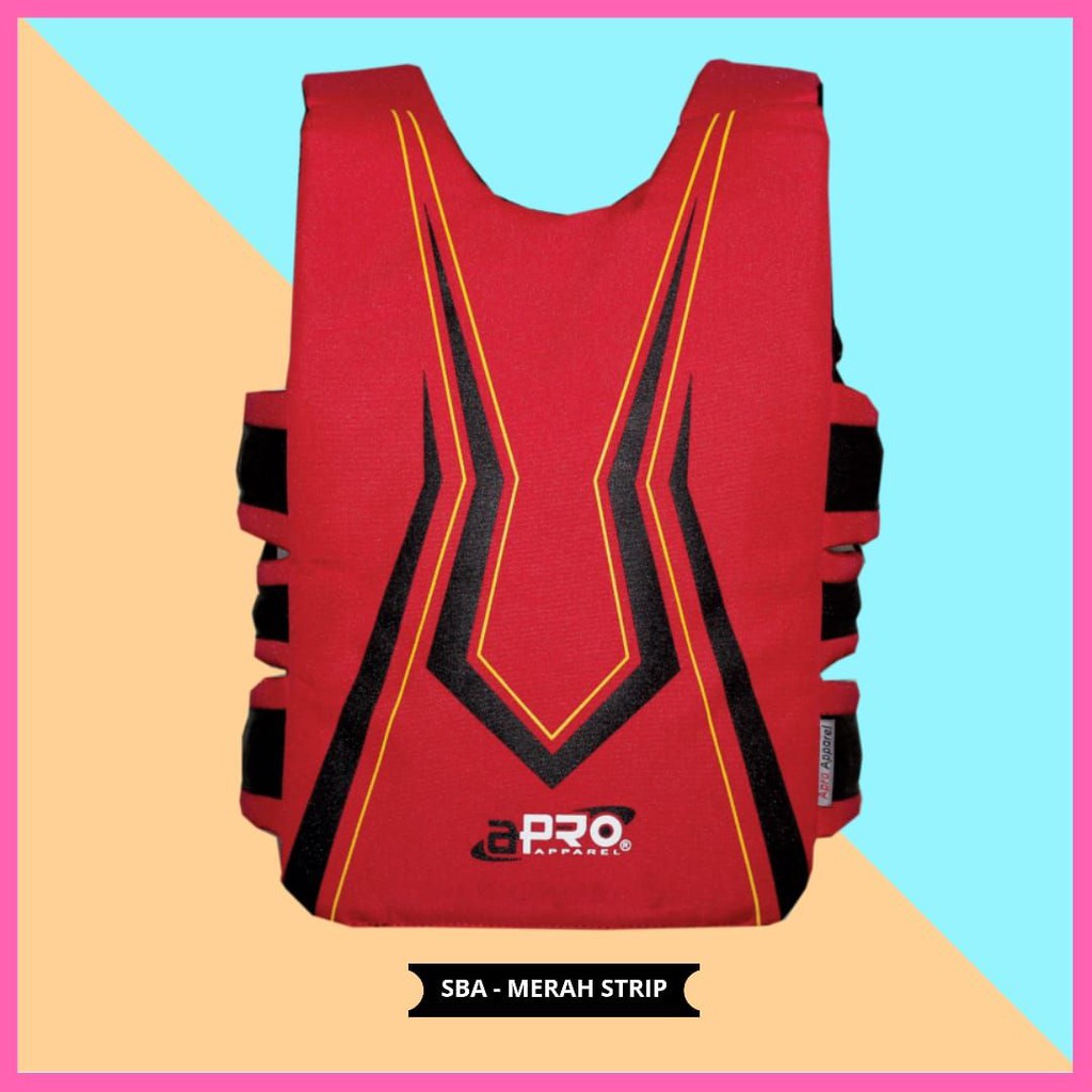 Jual SBA Merah Strip Hitam - Gratis Kaos Kaki 04 | Shopee Indonesia