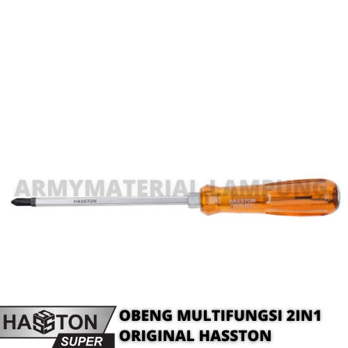 Jual PROMO OBENG 2 IN 1 2600-007 4Inc HASSTON / OBENG PROHEX / OBENG ...