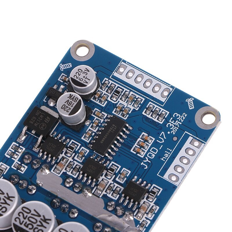 Jual High quality 2018 New DC 12V-36V 15A 500W Brushless Motor Controller Hall BLDC Driver Board ...