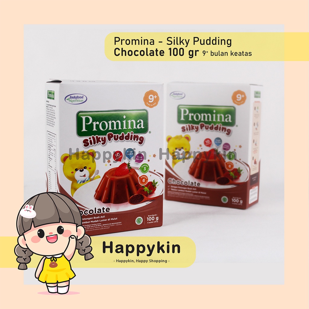 Jual Promina silky pudding Coklat & Strawberry | Shopee Indonesia