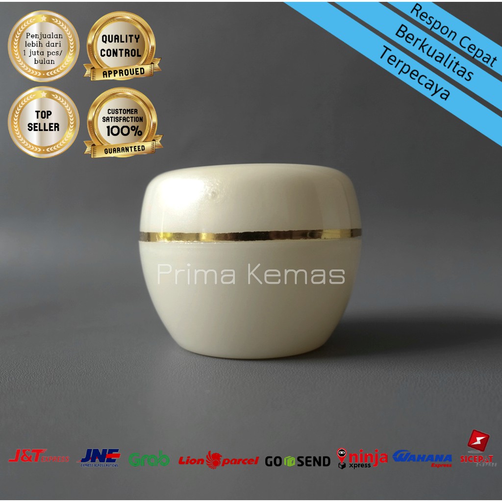 Jual Pot Krim - pot kosmetik - kemasan kosmetik - Pot Cream Apel 12.5 ...